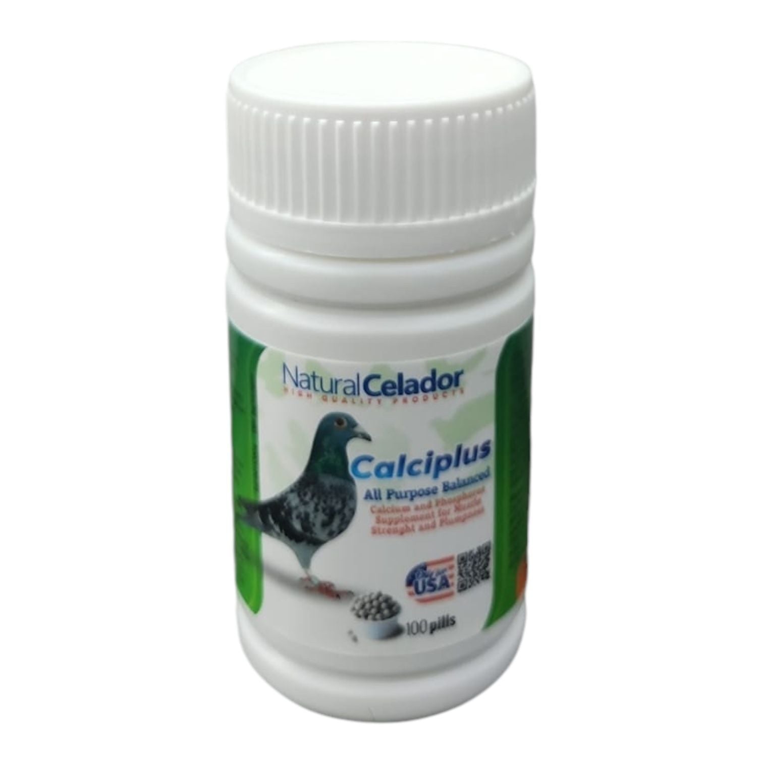 Natural Celador Calciplus 100 pills 500 pills
